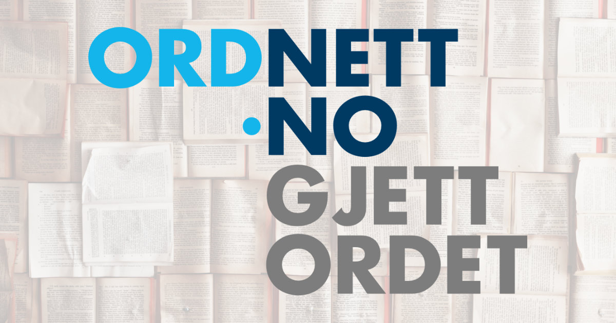 Gjett ordet - ordnett.no
